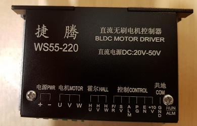 New Brush-less Motor Driver WS55-220 – Electronics Freak
